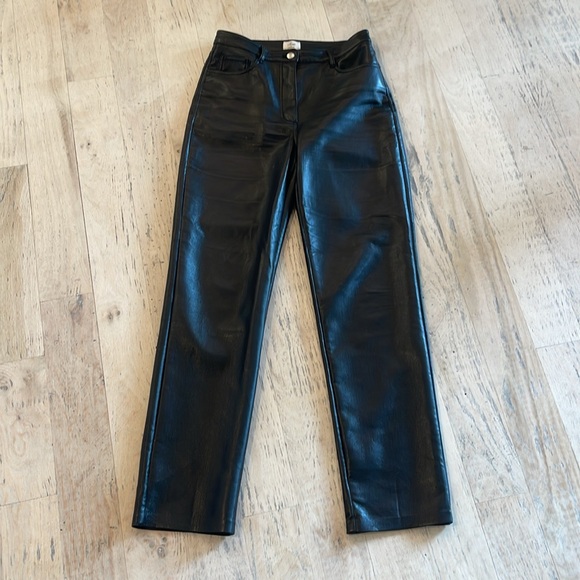 Aritzia | Pants & Jumpsuits | Aritzia Wilfred Leather Pants | Poshmark